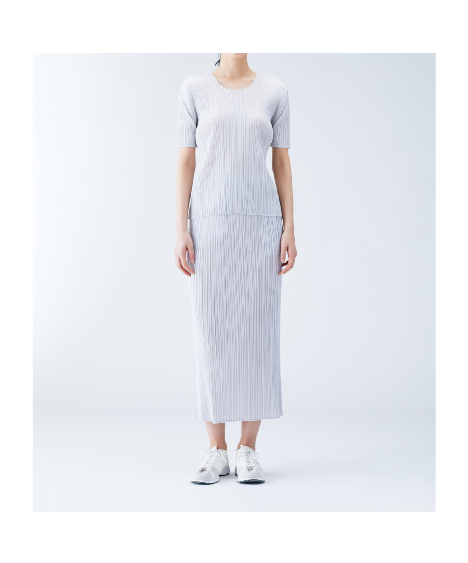 ISSEY MIYAKE Pleats Please By Issey Miyake Pleated Midi Skirt